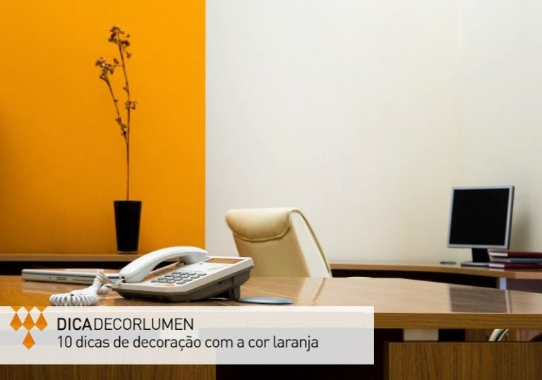 10 dicas de decoração residencial usando a cor laranja