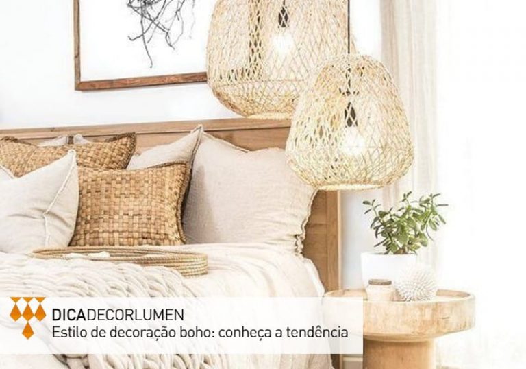 Estilo de decoração boho: conheça tudo sobre a tendência!